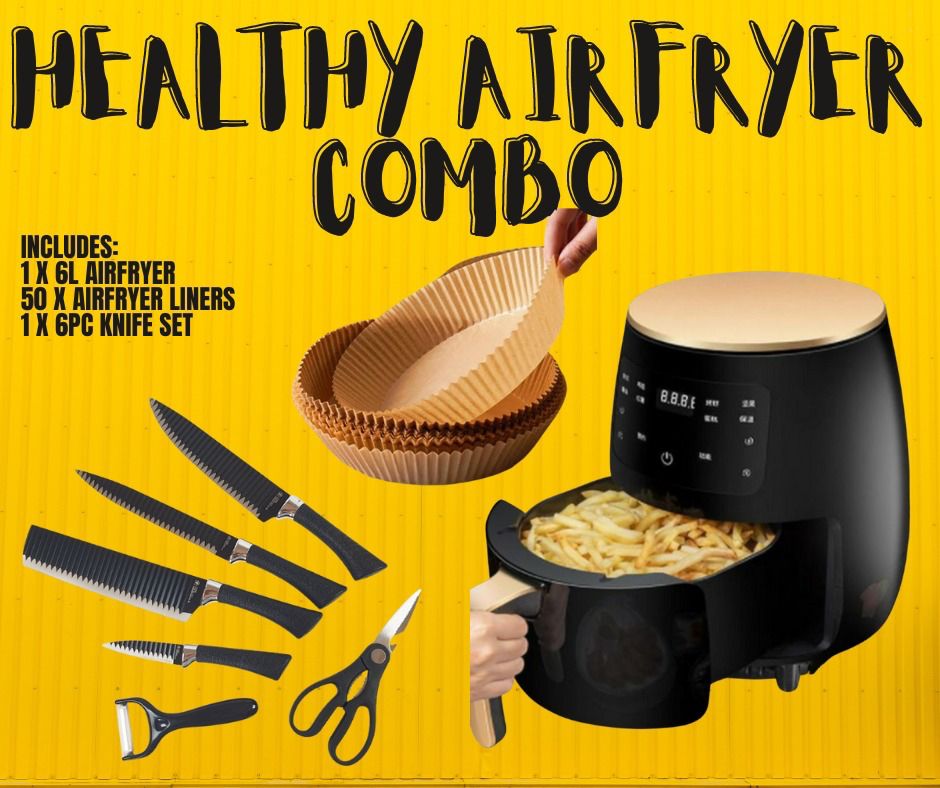 Healthy Airfryer Combo - 6 Litre – Elevation