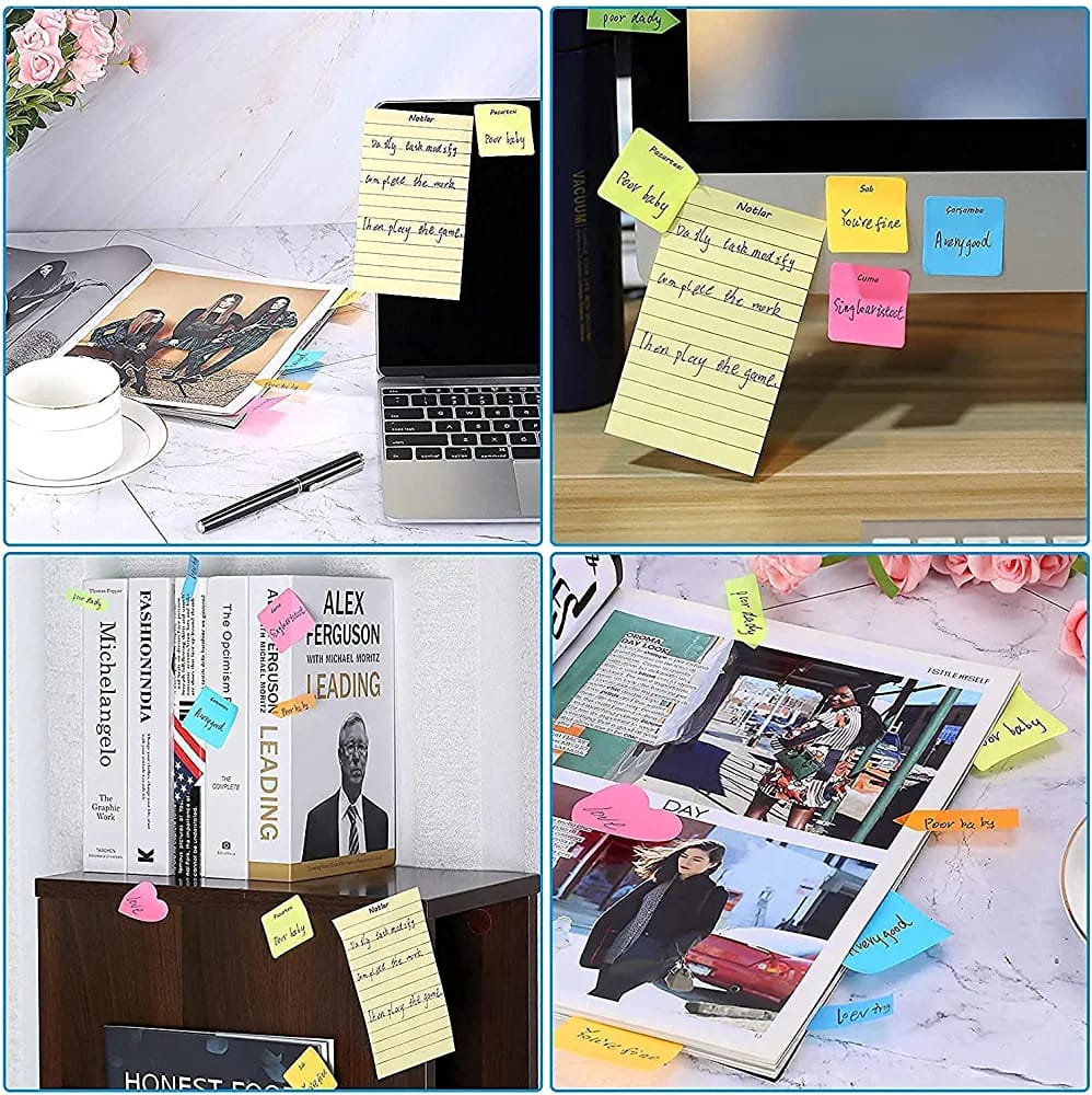 Sticky Notes and Page Marker Binder Pack – Elevation