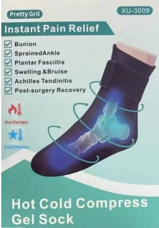 Hot Cold Compress Gel Sock – Elevation