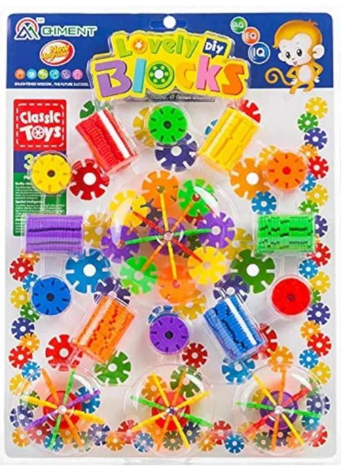 Interlocking Disc Building Blocks – Elevation