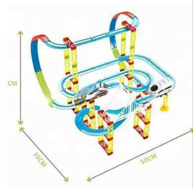 Rail Train Track Set – Elevation