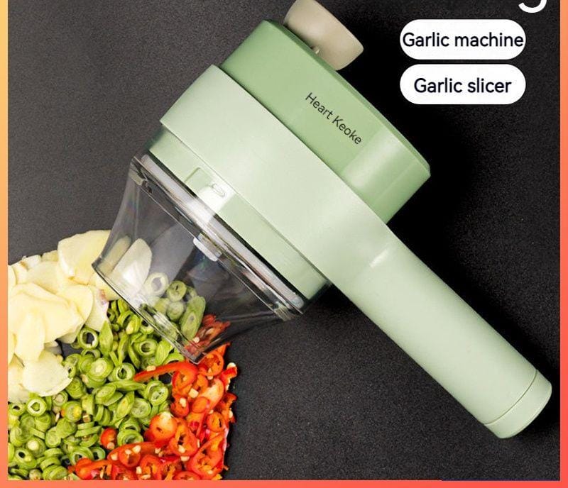 Handheld Multifunctional Gatling Chopper Set – Elevation