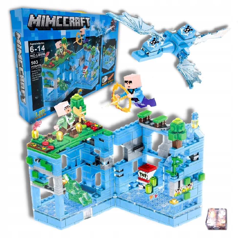 Minecraft Building Block Set - 503 Piece – Elevation