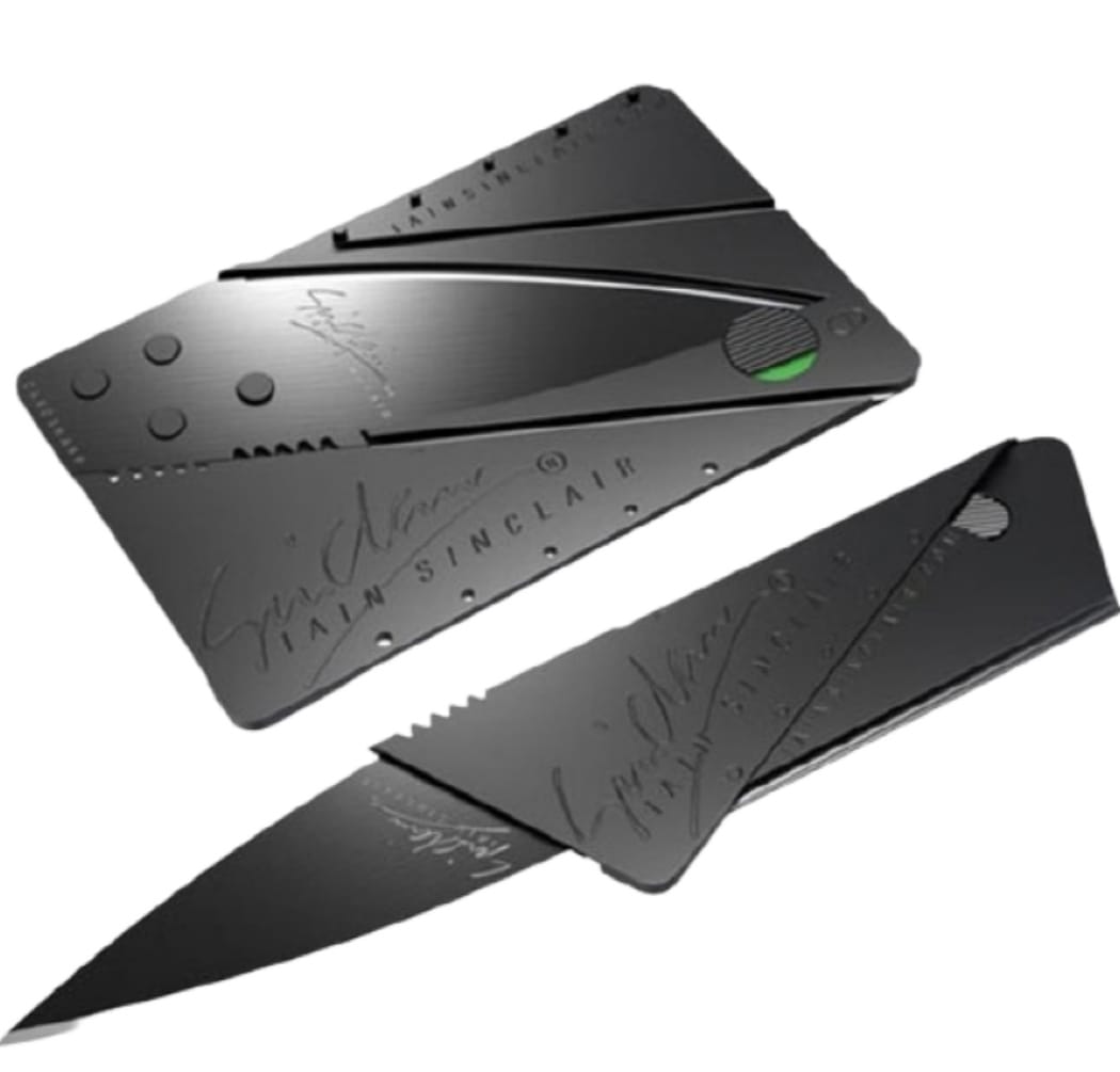Credit Card Folding Knife – Elevation