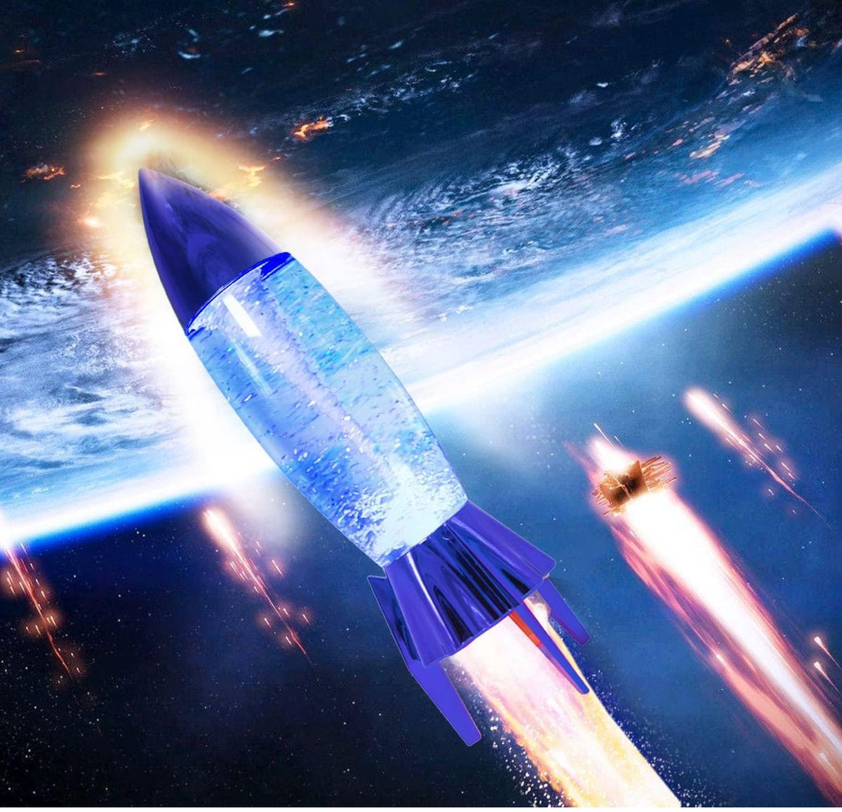 LED Rocket Tornado Lamp – Elevation