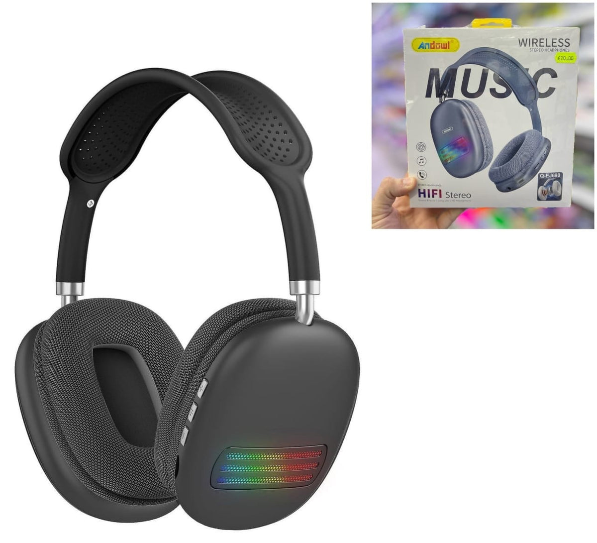 Music Wireless Bluetooth Headphone – Elevation