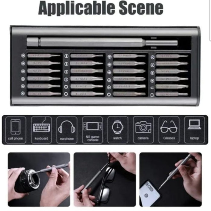 Precision Screwdriver Set Elevation