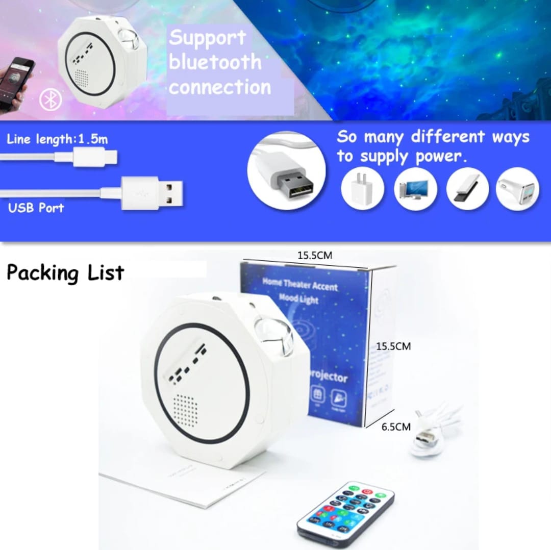 Octagon Projector Light – Elevation