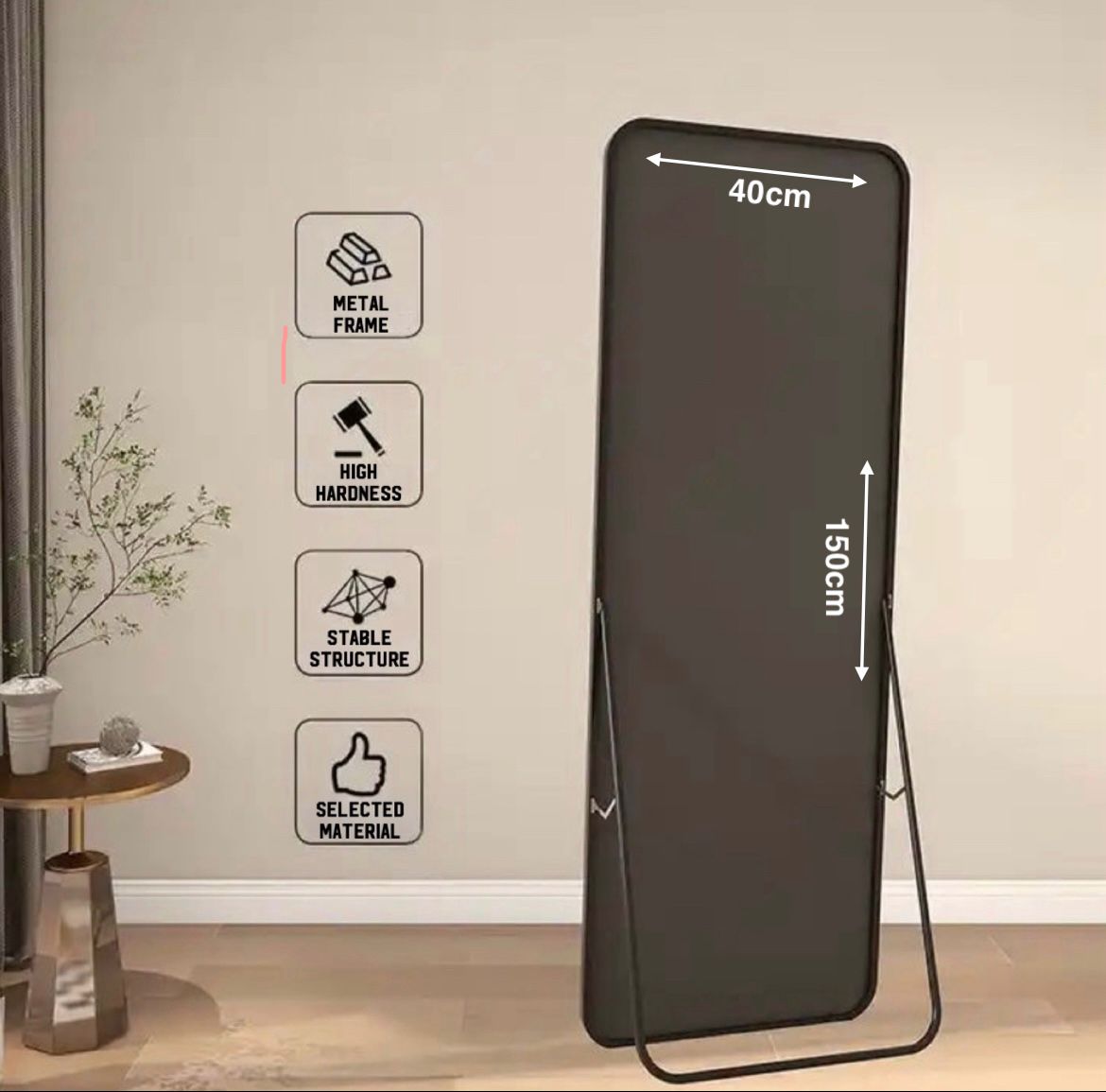 Free Standing Mirror - 2 in 1 – Elevation