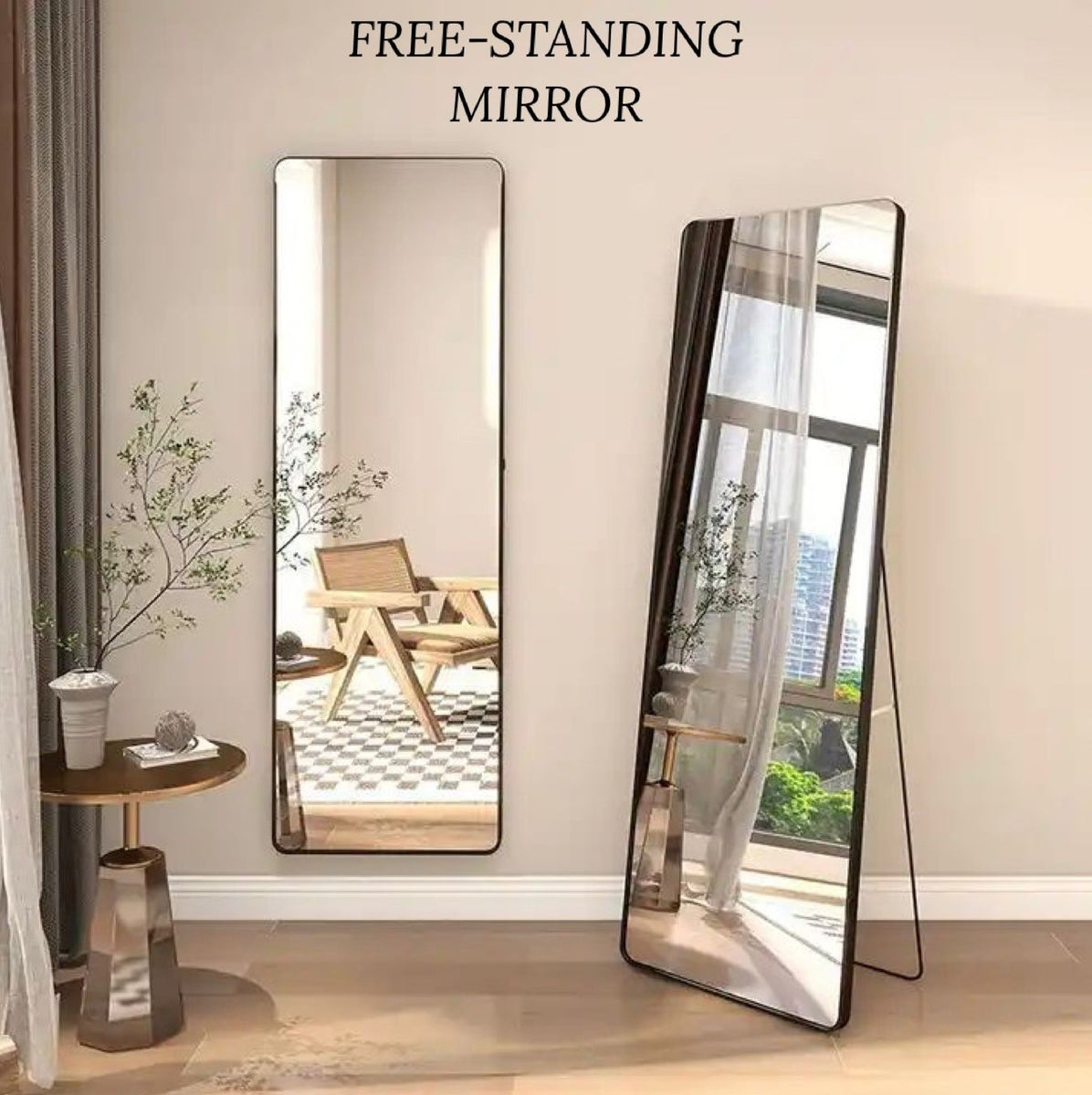 Free Standing Mirror - 2 in 1 – Elevation
