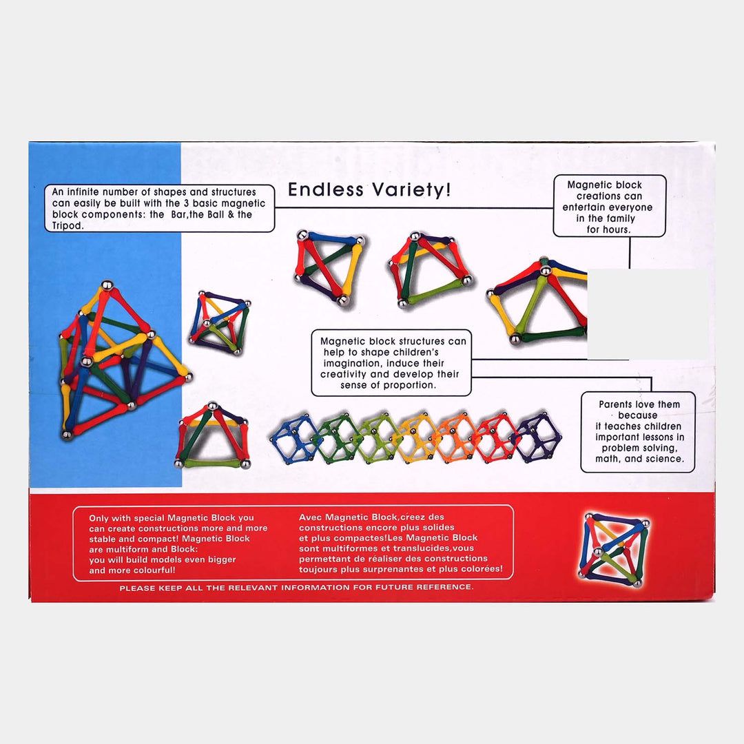 Magnetic Rods and Balls – Elevation