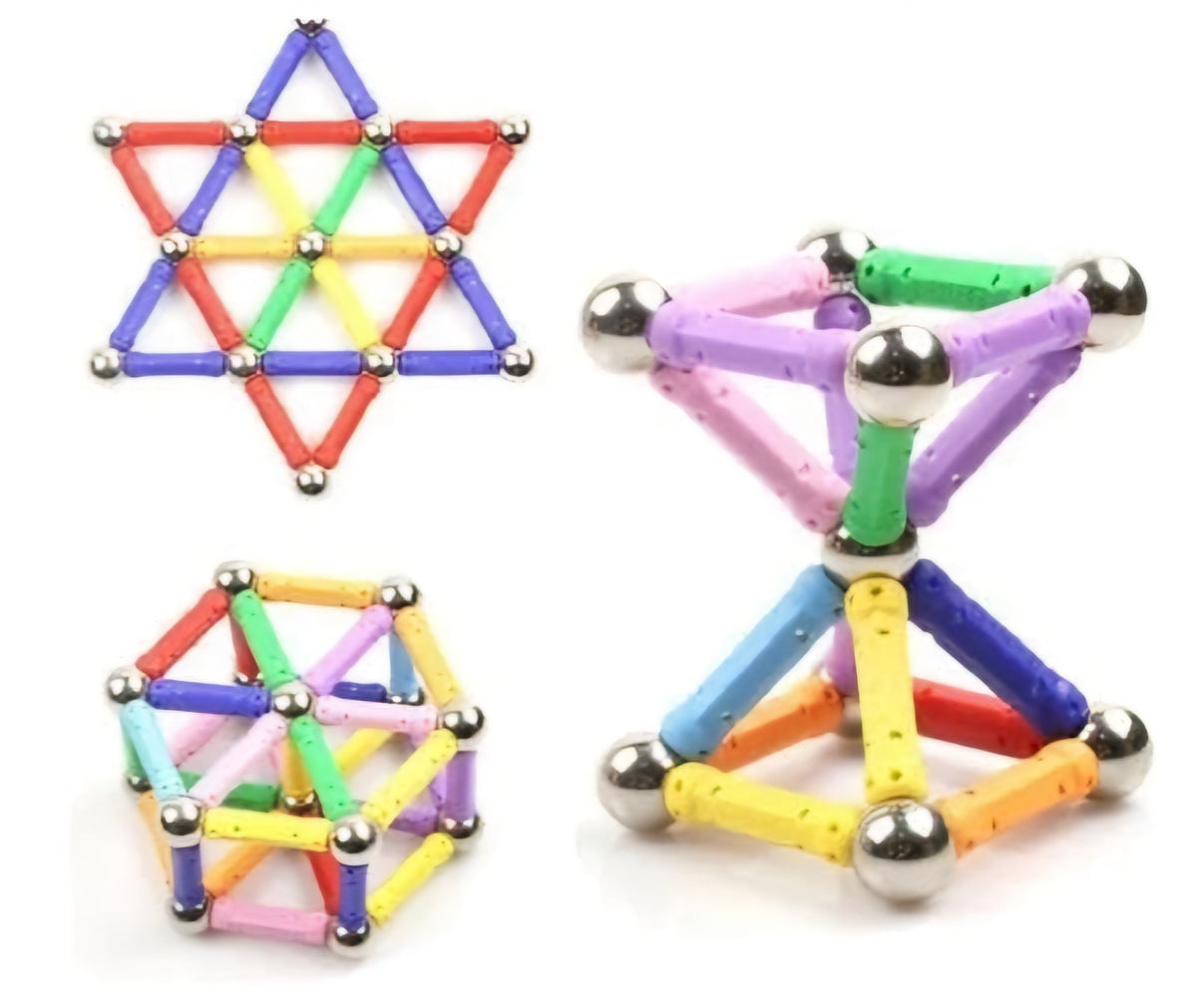 Magnetic Rods and Balls – Elevation