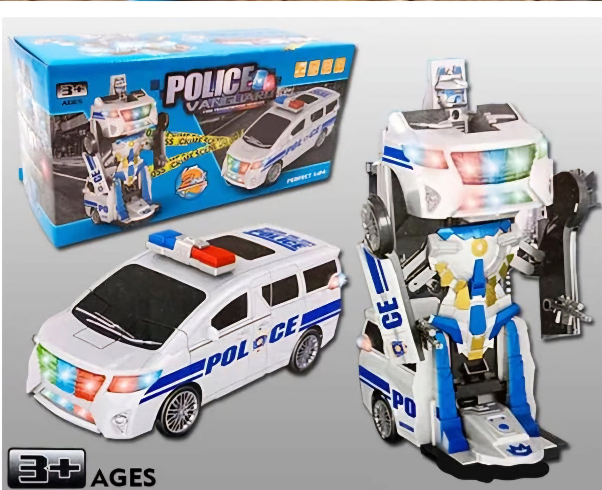 Police Transformer Van – Elevation