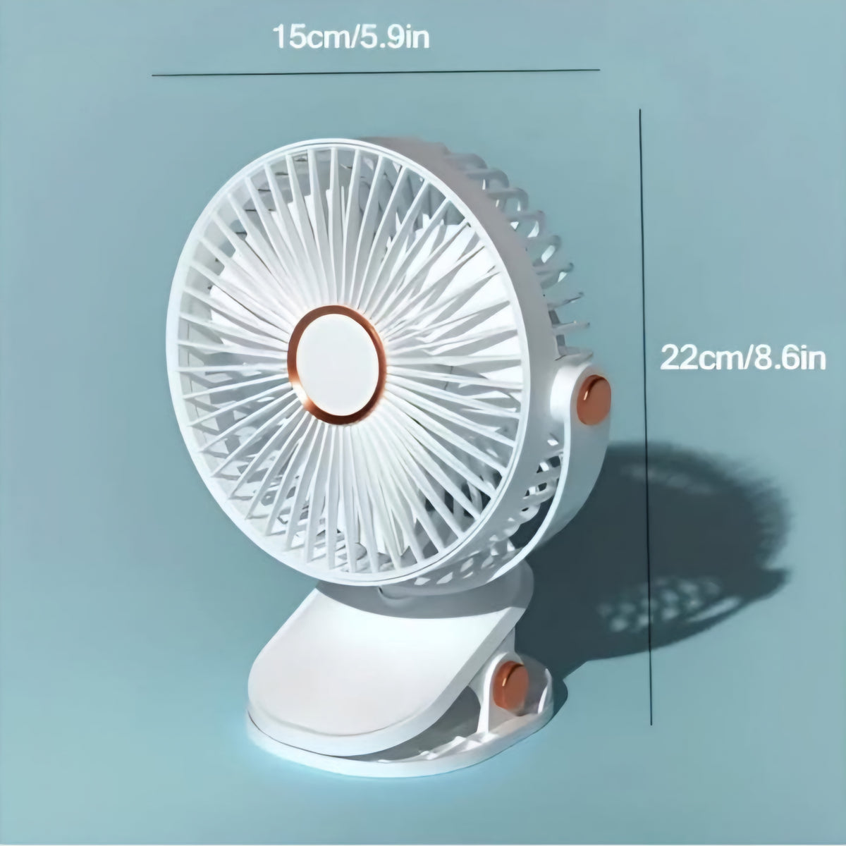 Rechargeable Clip Fan – Elevation