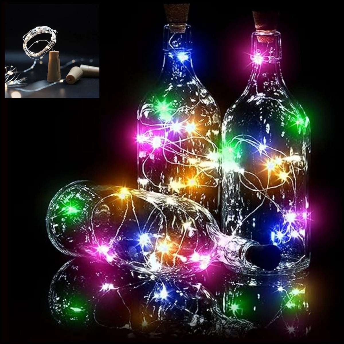 Bottle String Light – Elevation