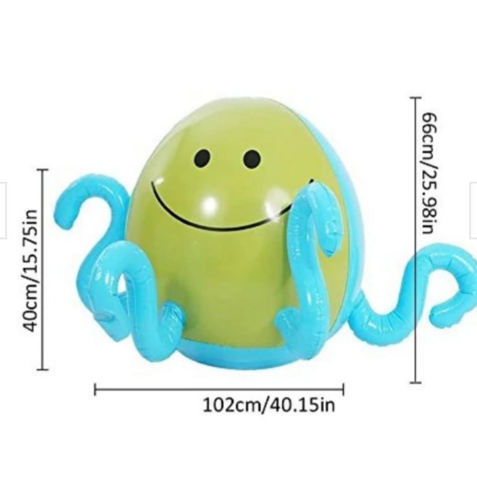 Octopus Inflatable Sprinkler – Elevation
