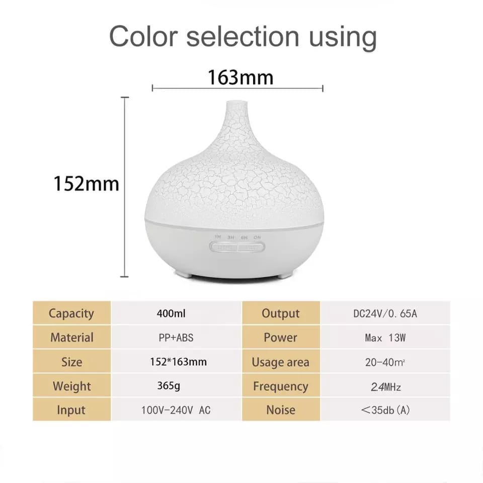 400ml Humidifier – Elevation