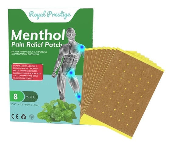 Menthol Pain Relief Foot Patches – Elevation