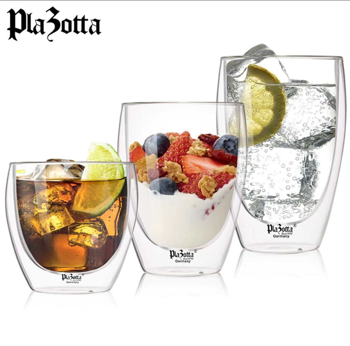 Double Layer Glasses - Per Glass – Elevation