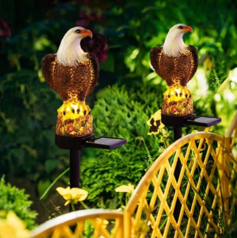 Solar Power Garden Light – Elevation