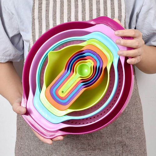Rainbow Mixing Bowl Set – Elevation